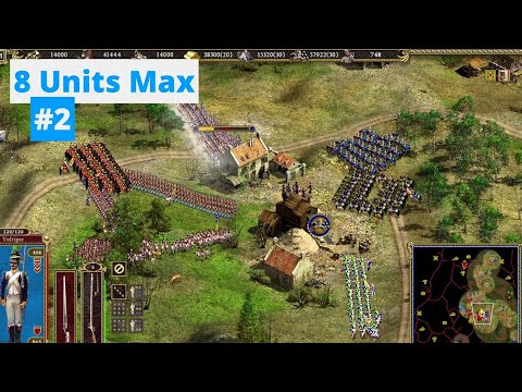8 Units Max | Cossacks 2: Battle for Europe | France Very Hard | Part 2 ...