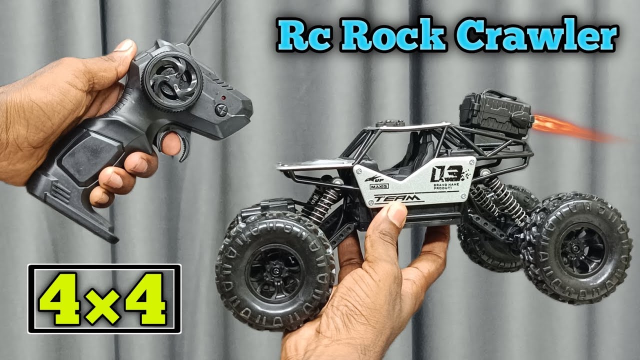 Rc Rock Crawler 4wd Remote control Car|| Unboxing And Testing-Dream ...
