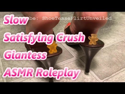 Giantess Katrina Satisfying Tiny Crush Foot Fetish ASMR