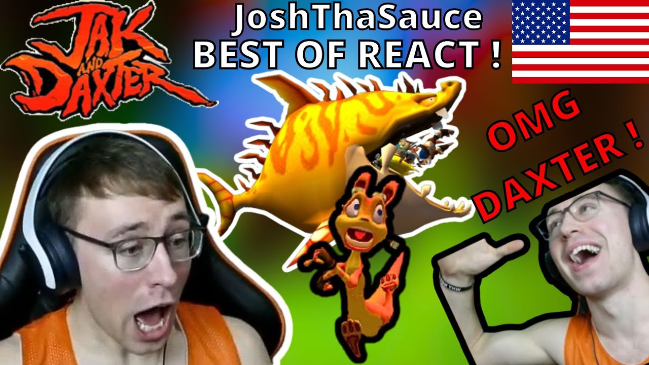 EPIC ! BEST OF JAK AND DAXTER REACT AND RAGE JoshThaSauce #1 # ...