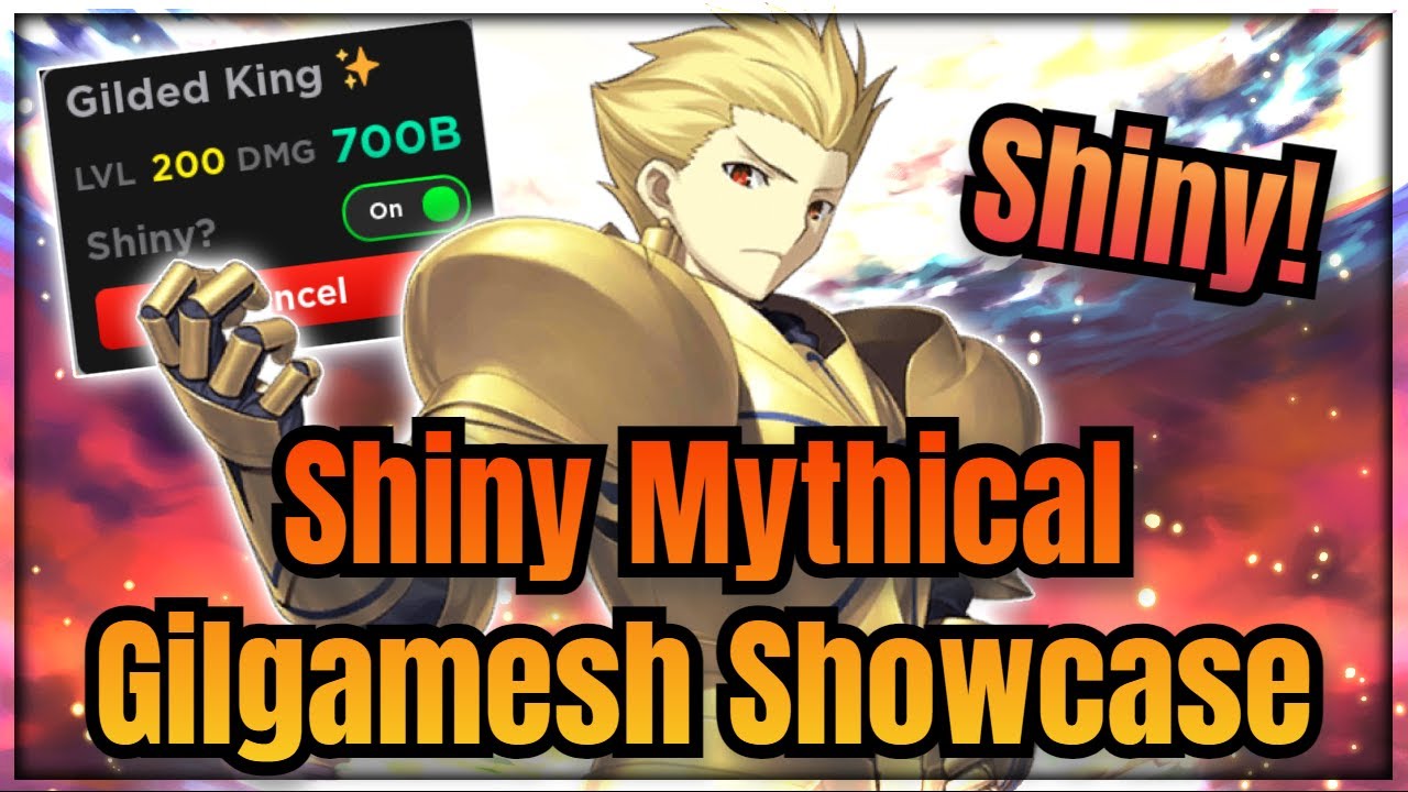 [UPDATE 11] SHINY MYTHICAL GILGAMESH SHOWCASE ( NORMAL VS SHINY ...