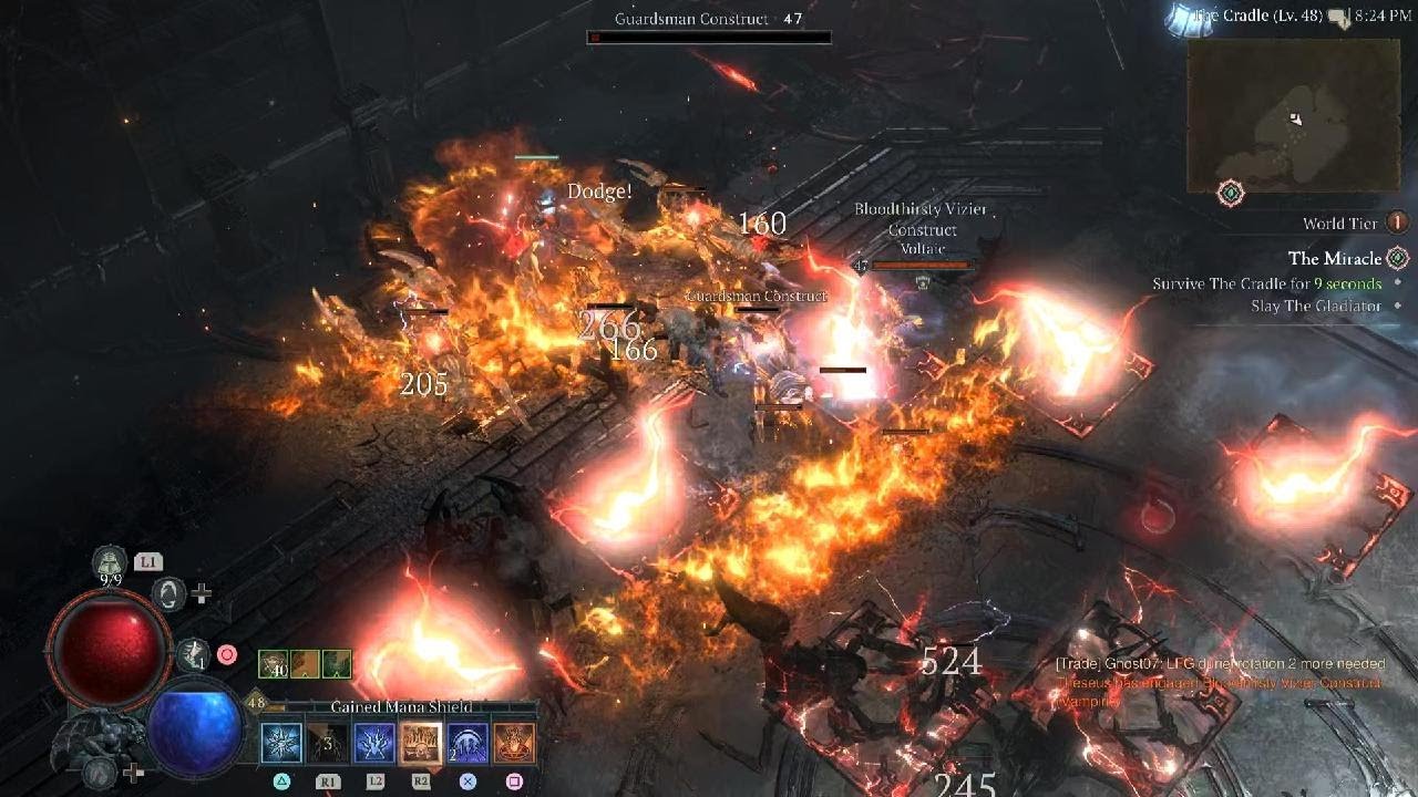 Diablo IV SEASON 3 MALPHAS KEEPER OF THE VAULT BATTLE 😈🔥 - YouTube