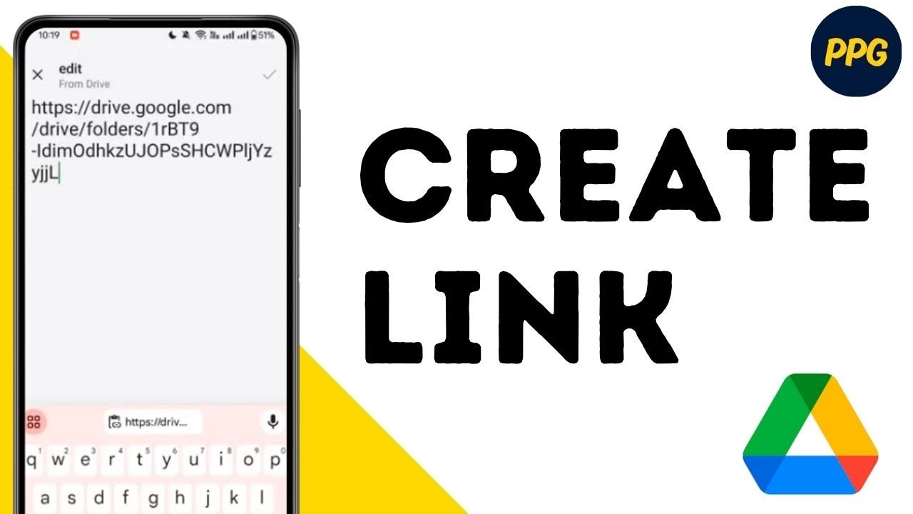 How to create Google Drive link to share files ? - YouTube