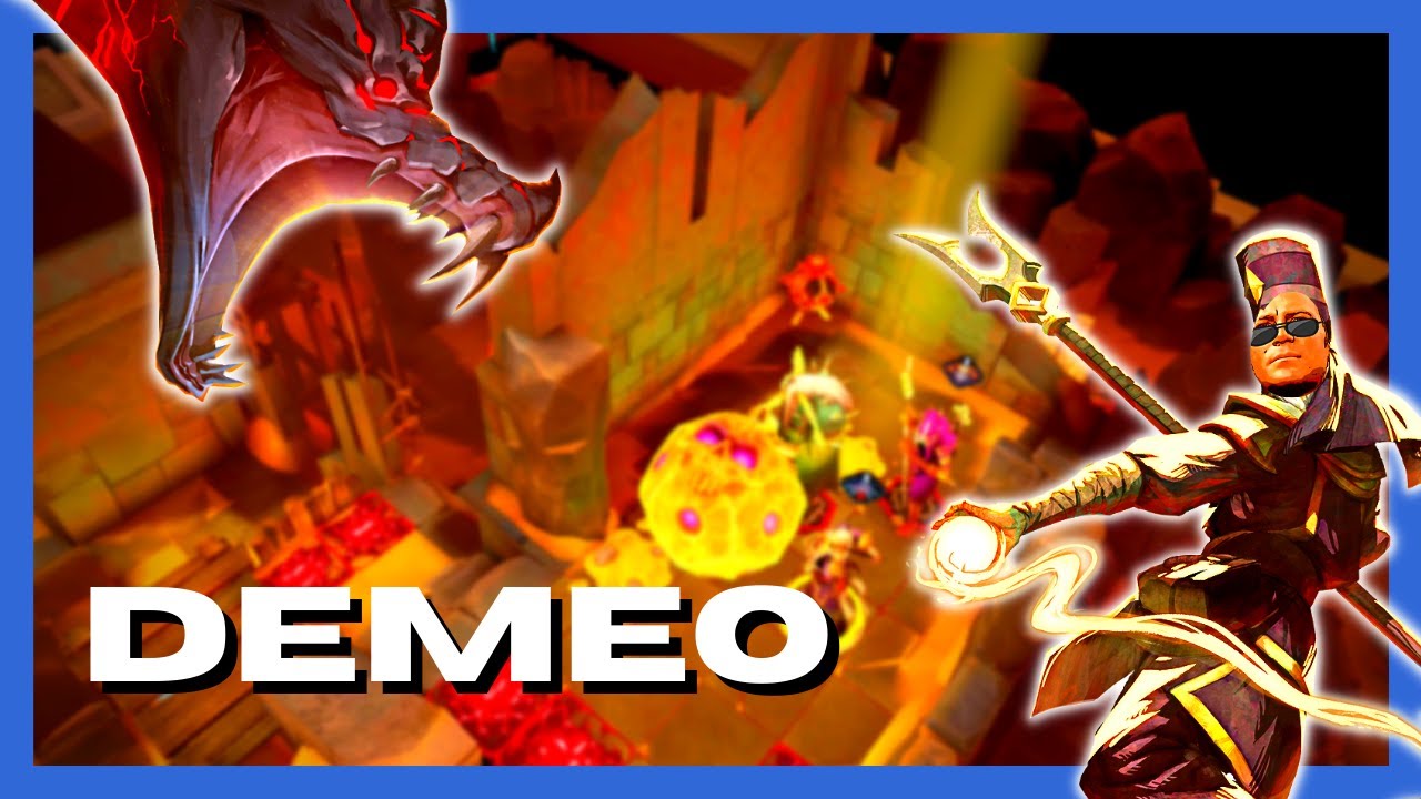 Demeo - Barbarian Who? Mighty Sorcerer Is Back! - Full Multiplayer ...
