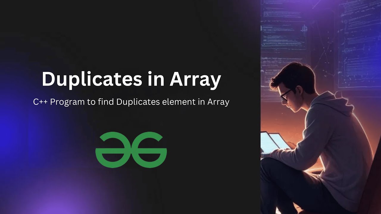 Find Duplicate Element In An Array Leetcodegfg Problem Solution 5747