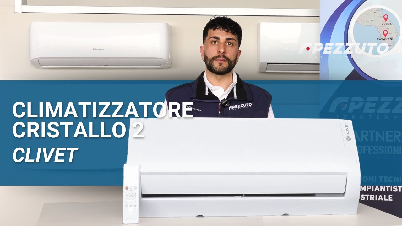 Clivet Cristallo 2 – Design, comfort e aria pulita per ogni ambiente - YouTube