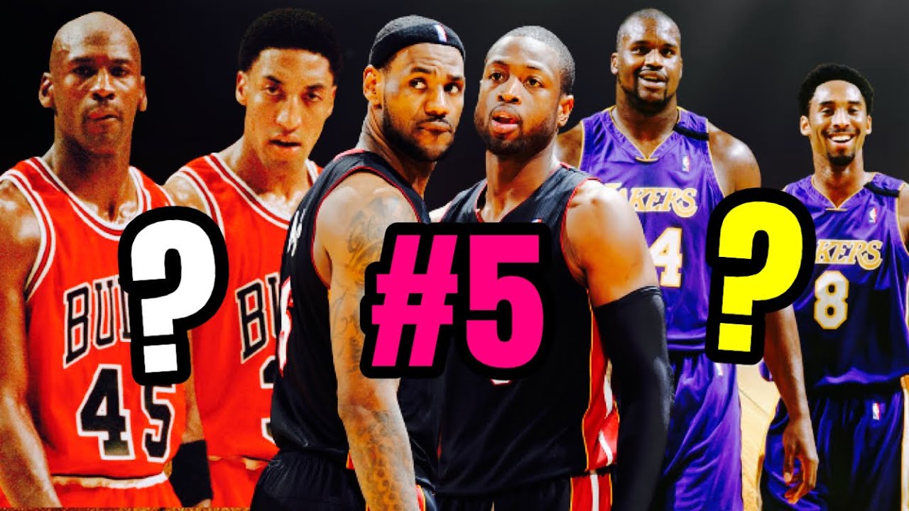 The 6 Greatest Duos in NBA History - YouTube