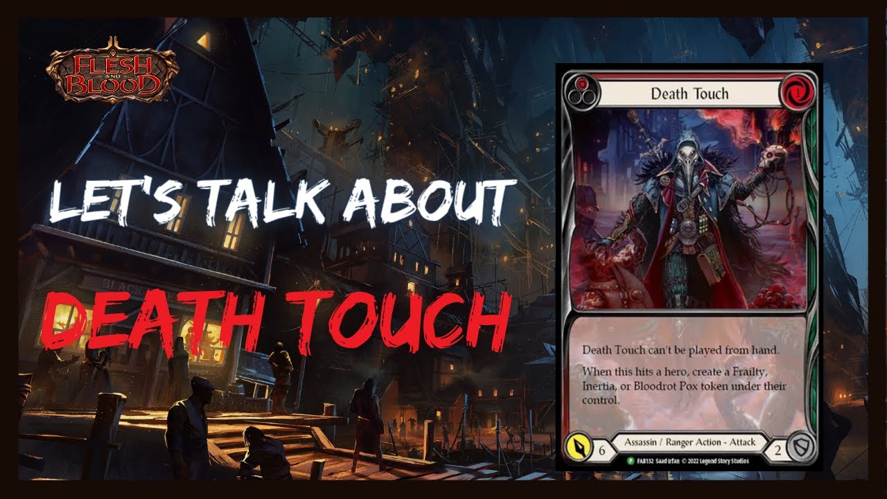Death Touch Spoiler Reaction - Flesh and Blood TCG - YouTube