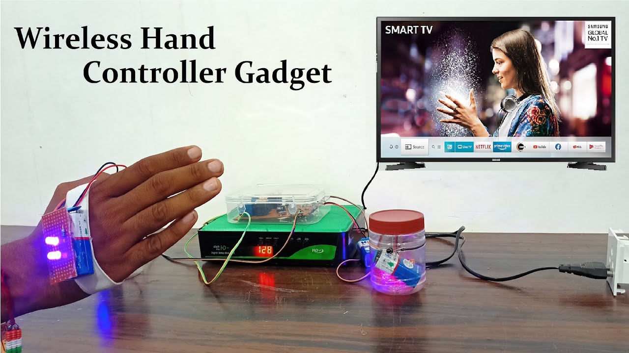 How to Make Hand Controller Innovative Home Tech Gadget | Awesome ...