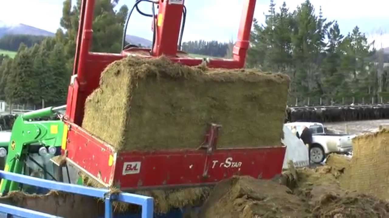 BvL Topstar Silage Block Cutter - YouTube