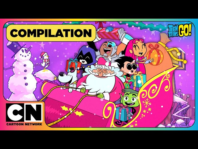 🎄The Teen Titans Got WHAT for Christmas?! | Christmas Episodes | Teen ...