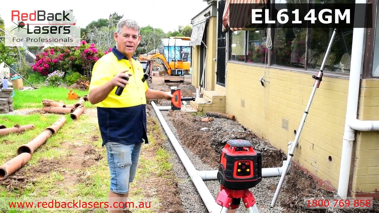 Grade Match Tracking Laser Package for professionals - RedBack Lasers