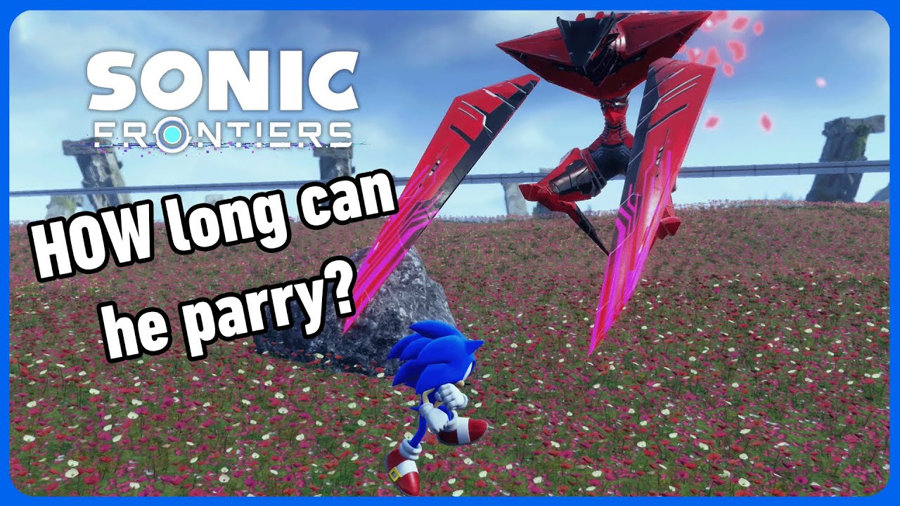 Parrying in Sonic Frontiers is a bit overpowered - YouTube