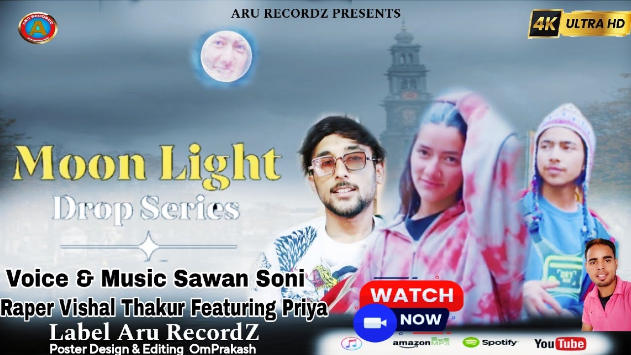 MOON LIGHT DROP SERIES NEW SONG 2k24 || MUSIC (&) VOICE SAWAN SONI ...