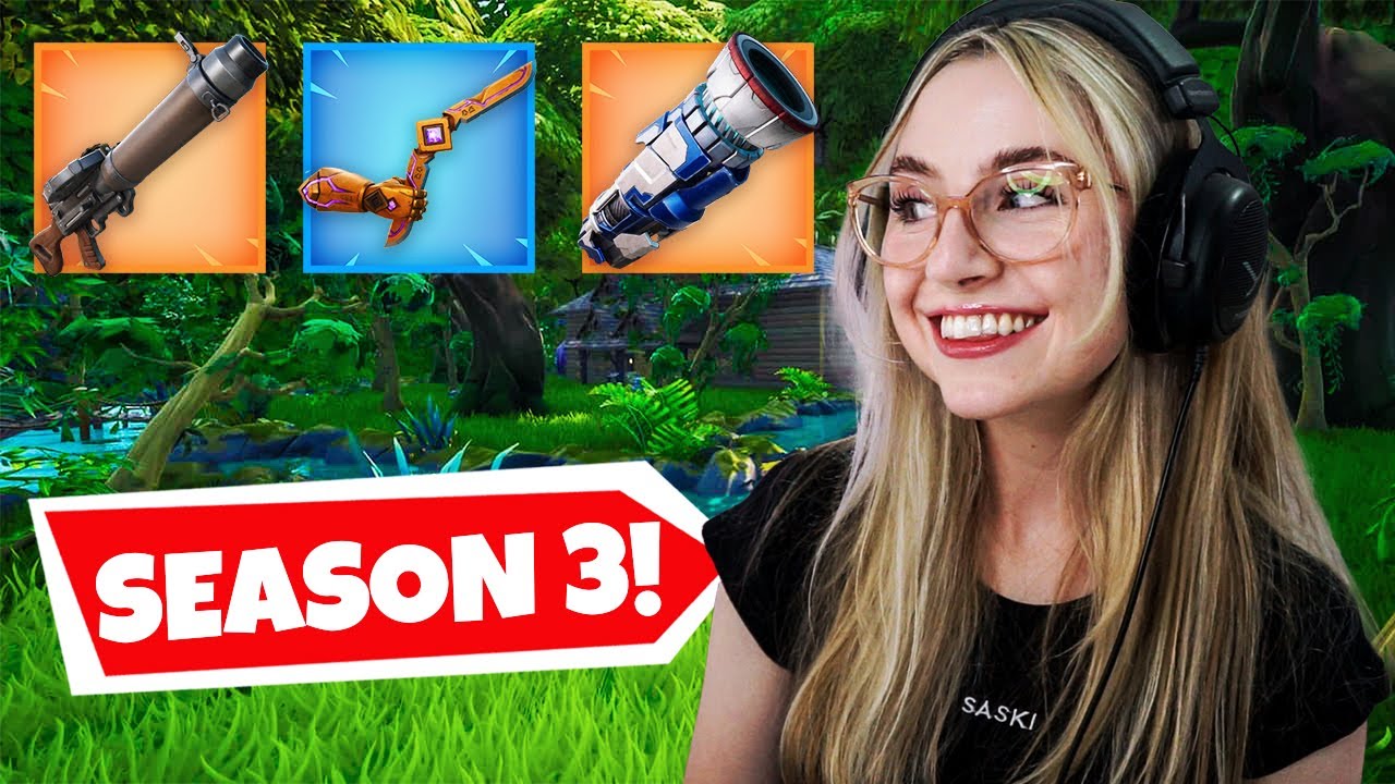 Maddynf Reacts to Fortnite Season 3! - YouTube