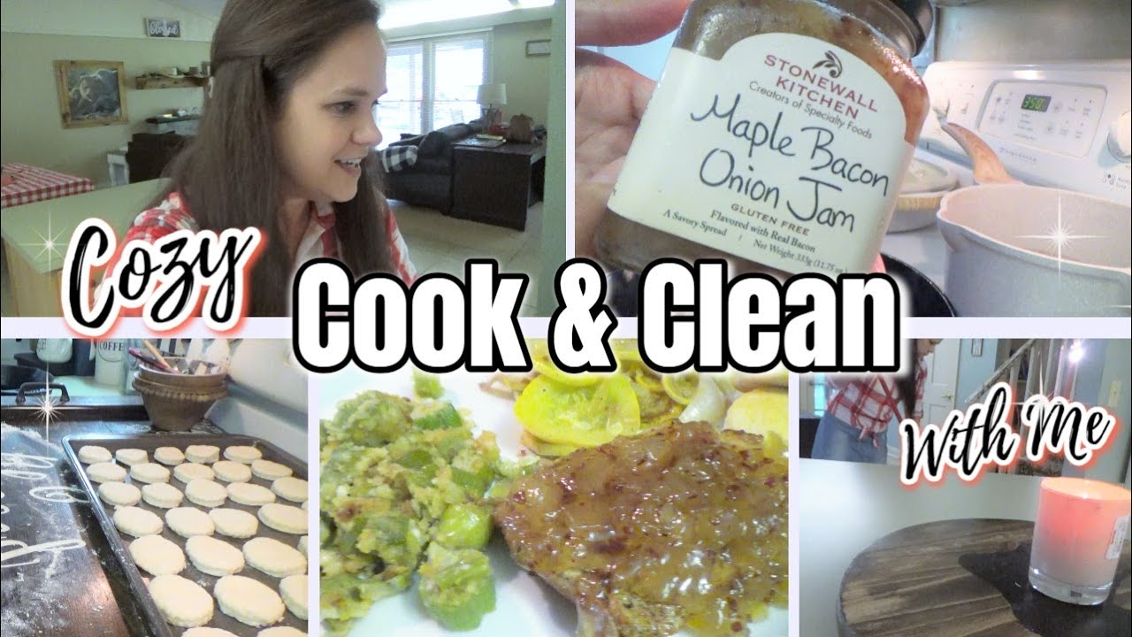 FALL PREVIEW COOKING & CLEANING! - YouTube