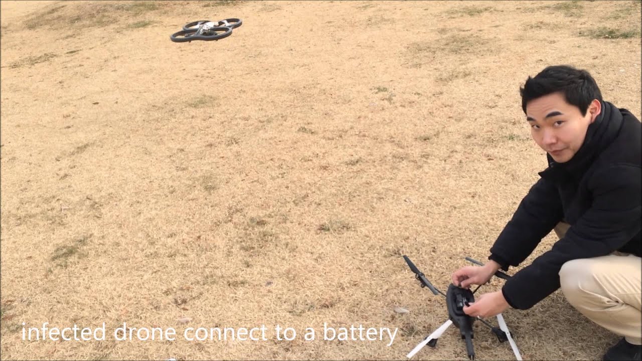 Infected drone attack to other drone. - YouTube