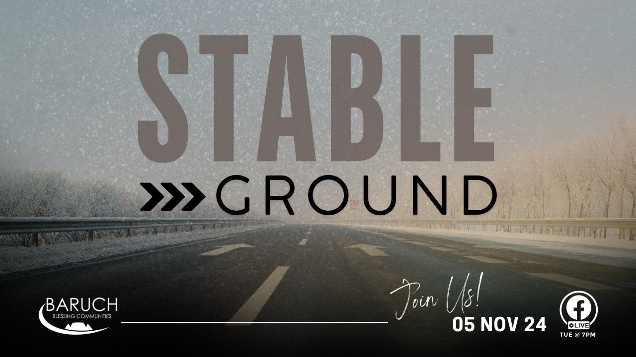 Stable Ground | Baruch Church Online - YouTube