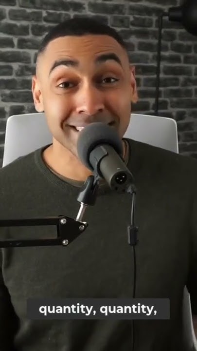 🎙️🚶 Don't Overthink Editing: Focus on Quantity to Get Better Quality in Podcasting 🎧👍 - YouTube