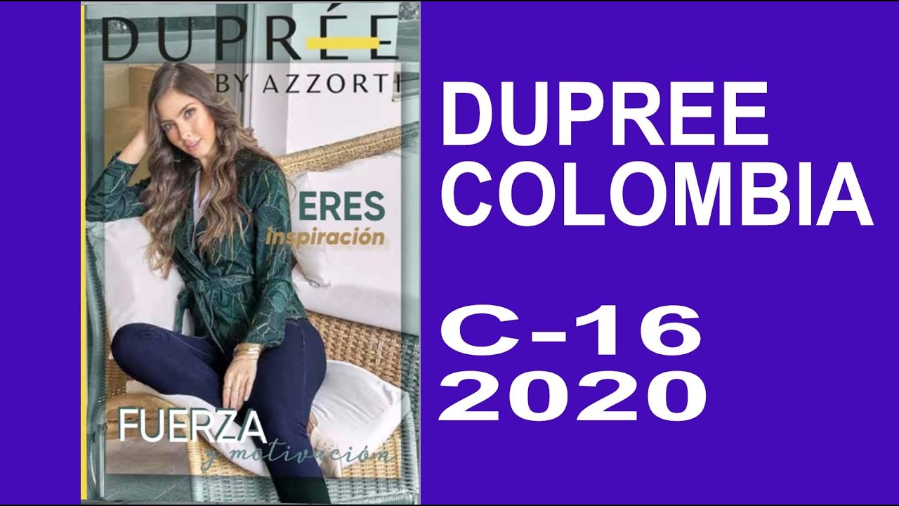 Catalogo 16 2020 / Dupree Colombia - YouTube