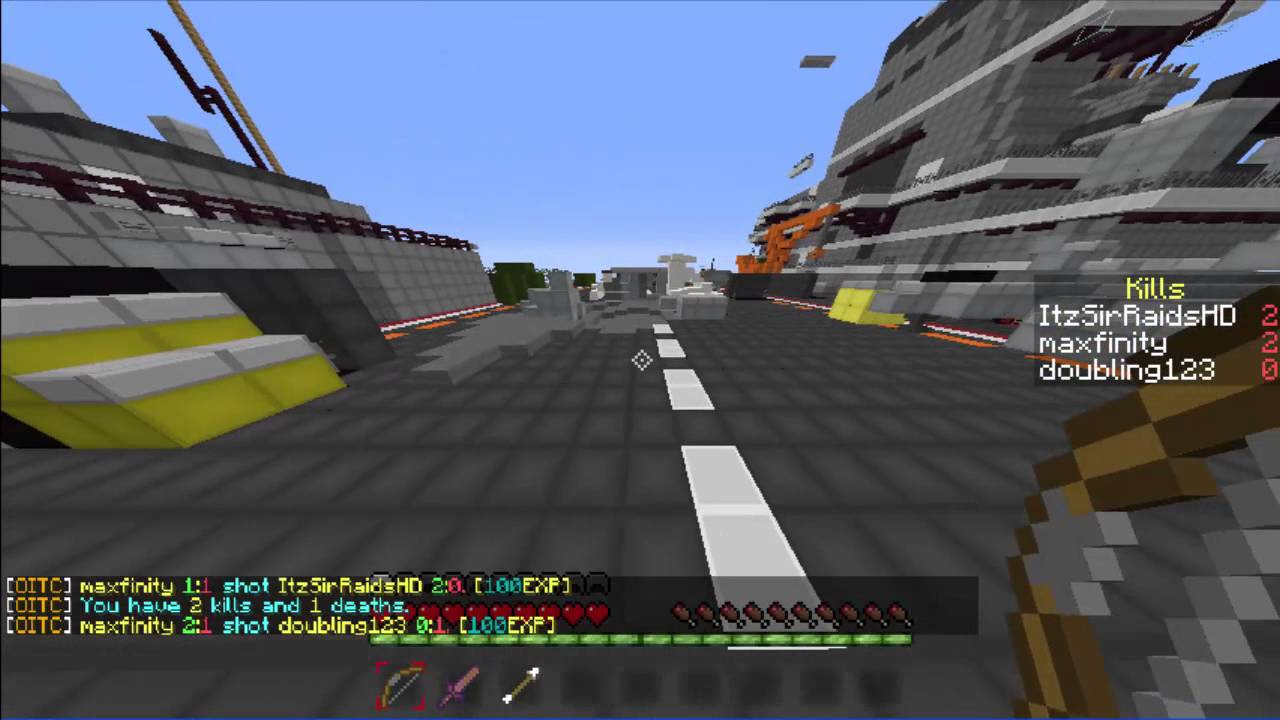 Minecraft OITC Trickshot #1 - YouTube