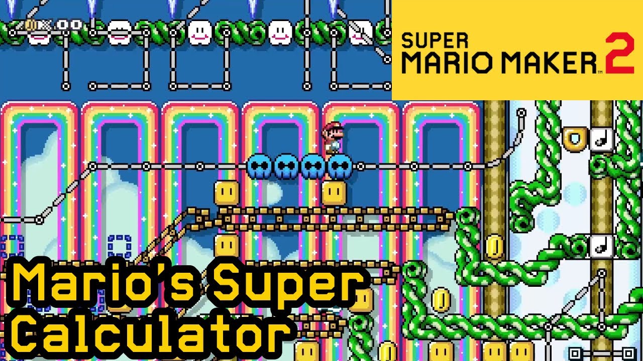 Super Mario Maker 2 - Mario's Super Calculator (No Commentary) - YouTube