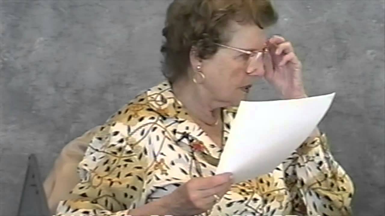 Maria Altmann Deposition Vol. I, Tape 1 - YouTube