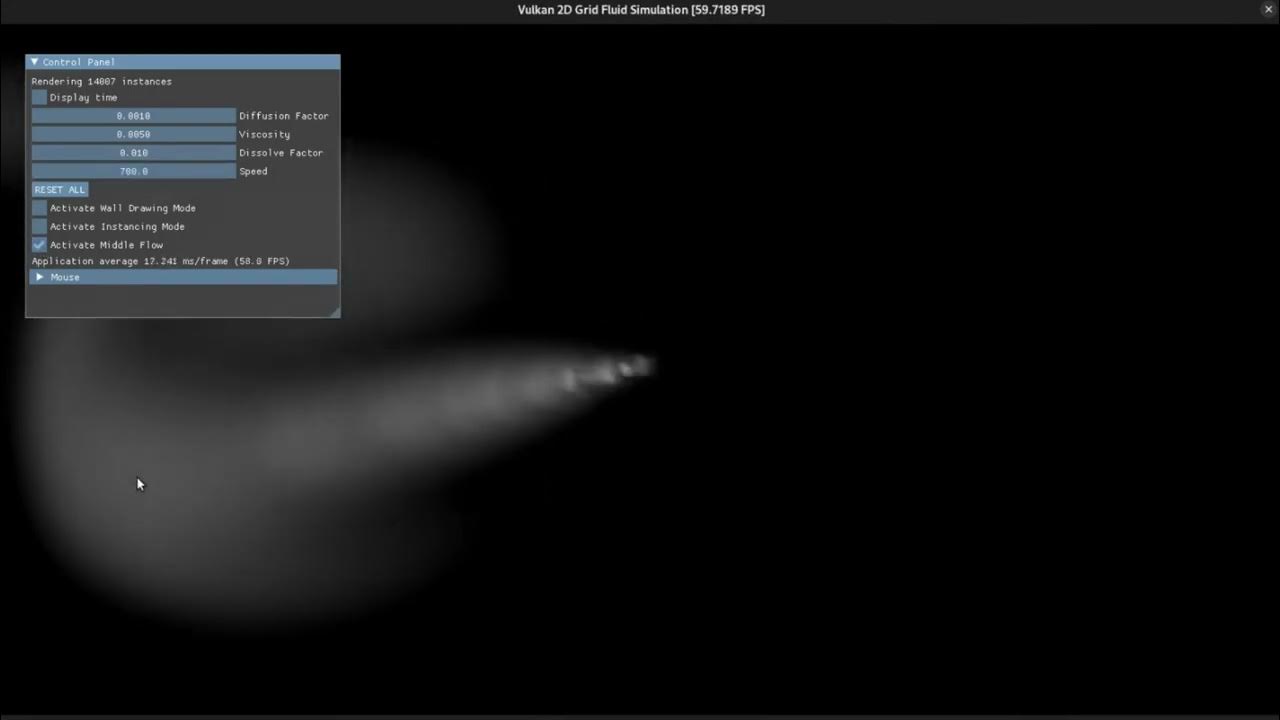 Grid Fluid Simulation with Vulkan - YouTube