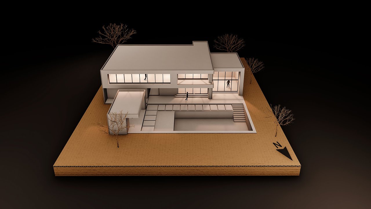 Render Estilo Maqueta - YouTube