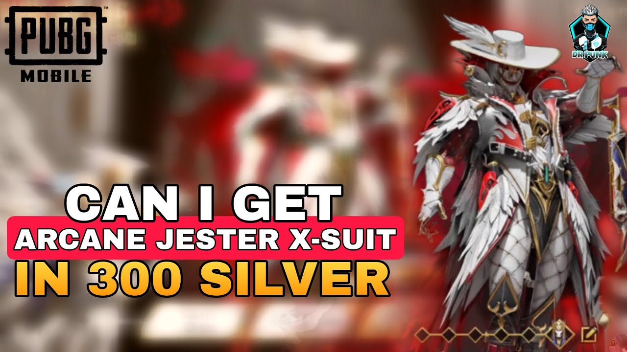Arcane Jester X-SUIT in 300 SILVER | PUBG Mobile - YouTube