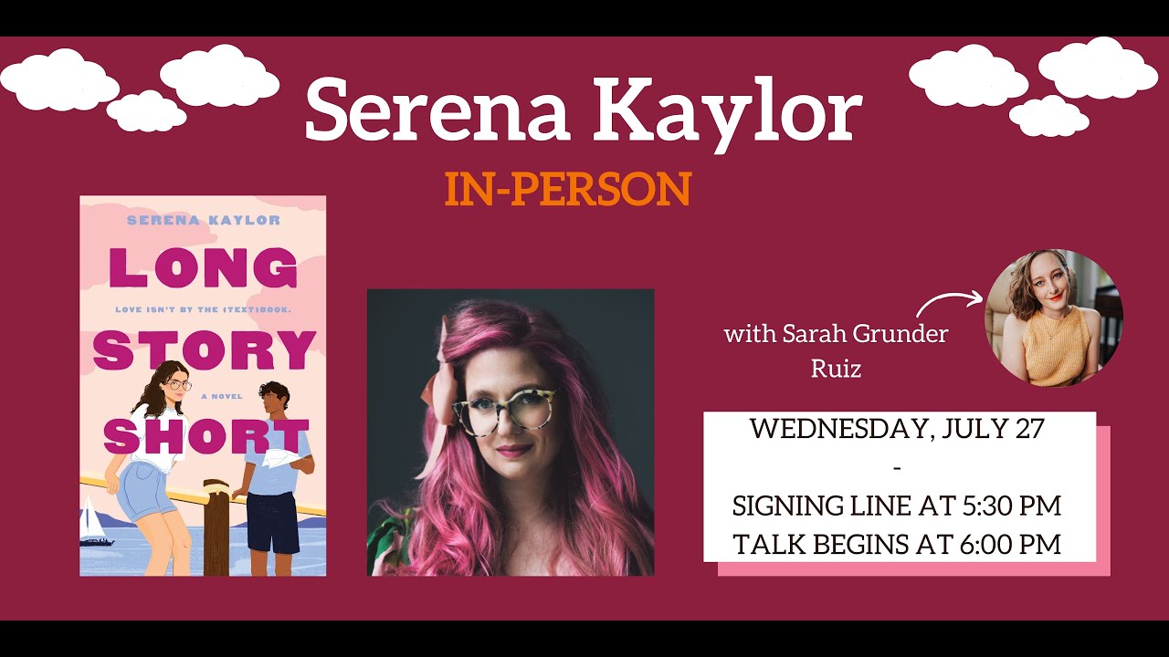 Serena Kaylor presents LONG STORY SHORT, with Sarah Grunder Ruiz - YouTube