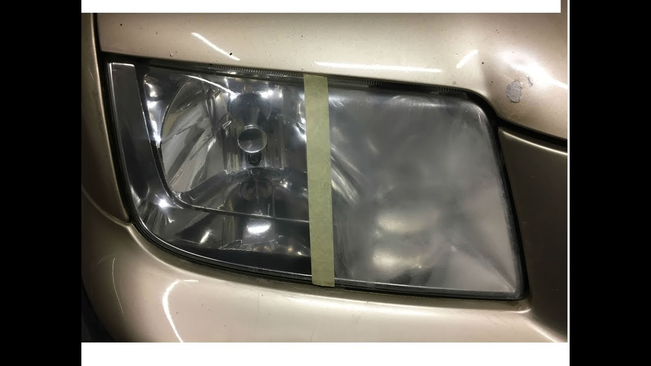 How To Restore Headlights Correctly Youtube