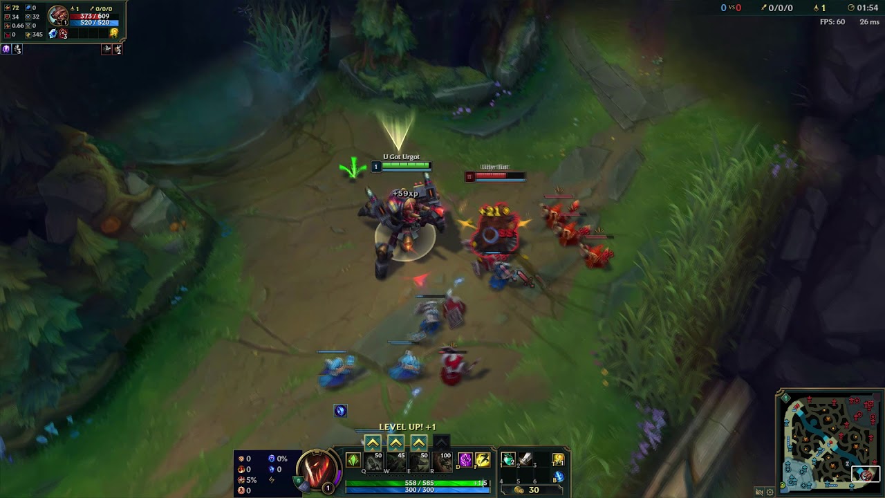 Patch 8.9 - Urgot Knees no longer proc Manaflow Band - YouTube