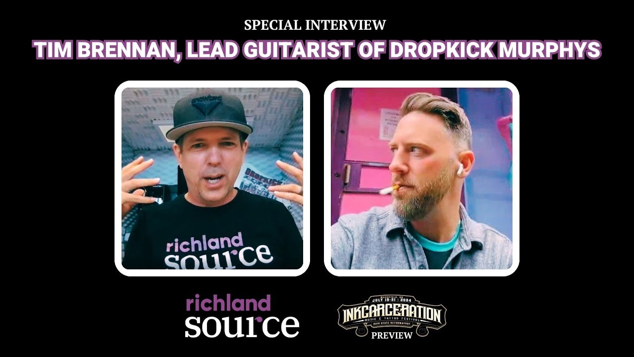 Interview with Tim Brennan, lead guitarist of Dropkick Murphys - YouTube