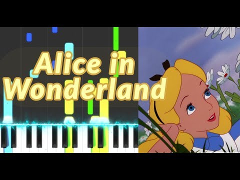 Alice in Wonderland (Piano Tutorial) - YouTube