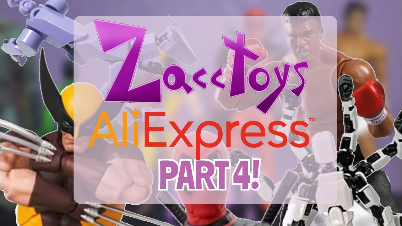 Aliexpress Action Figure Haul and Unboxing! Are these Figures worth the ...