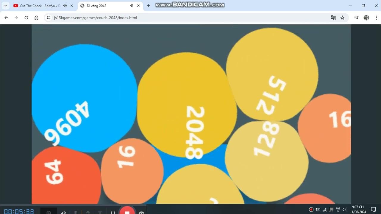 Part 4 of trying to get 1048576 on Couch 2048 | I finally got 8192! - YouTube