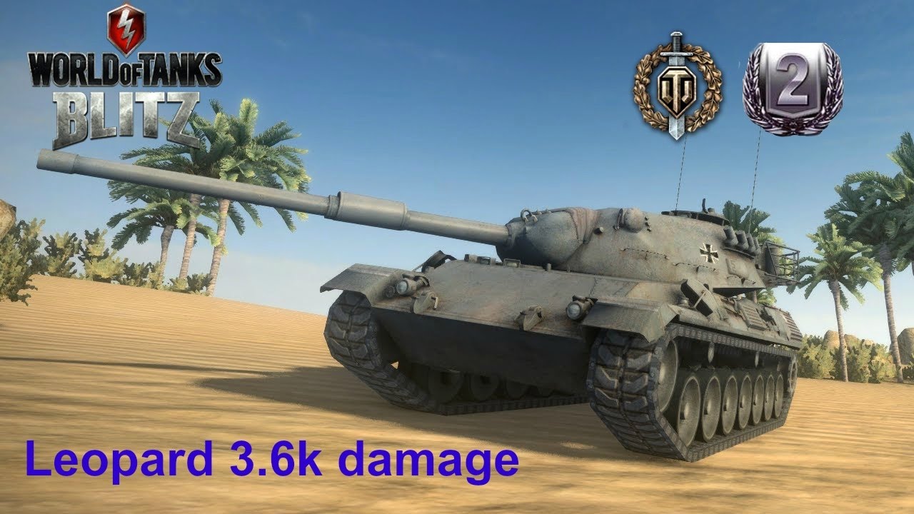 WoTB: Leopard gameplay - Load Aim and Fire!!! - YouTube