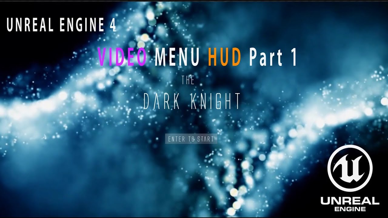 Unreal Engine 4 Video Menu Hud Part 1 - YouTube