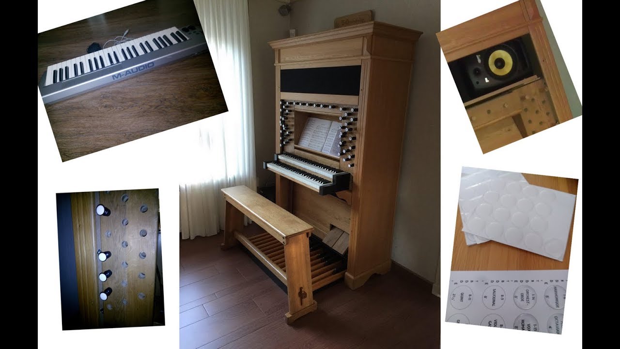 DIY Hauptwerk Organ - YouTube