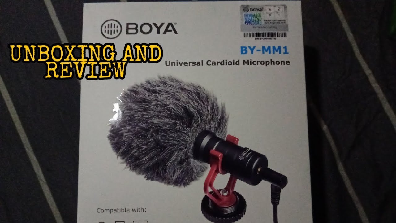BOYA BY-MM1 | UNBOXING AND REVIEW - YouTube