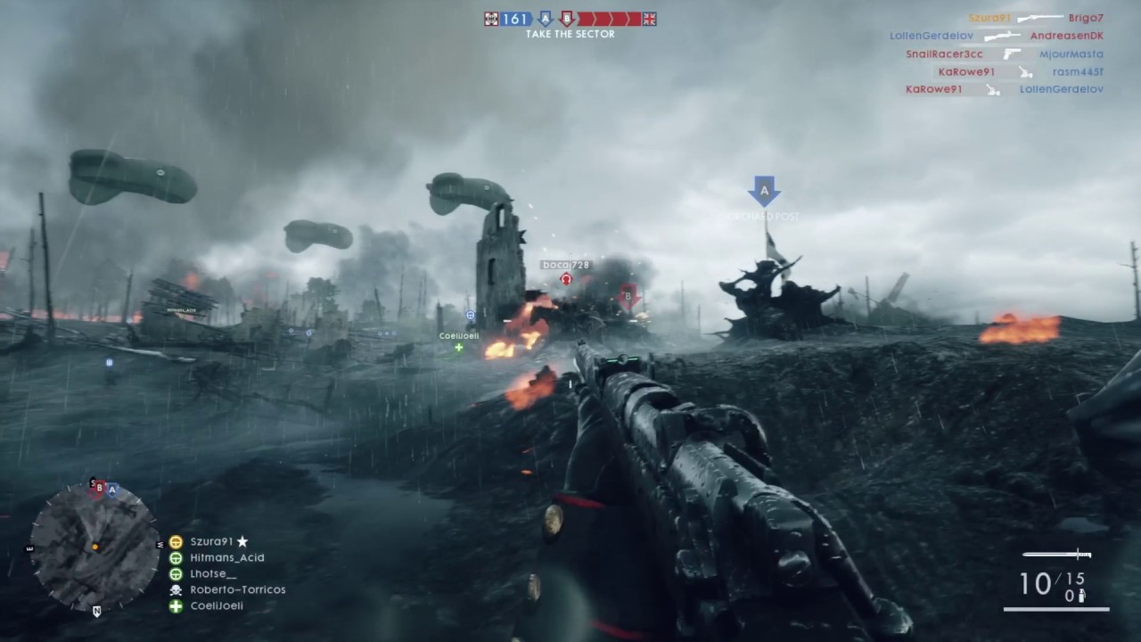 BF1, SMLE MKIII Infantry 43-4 - YouTube