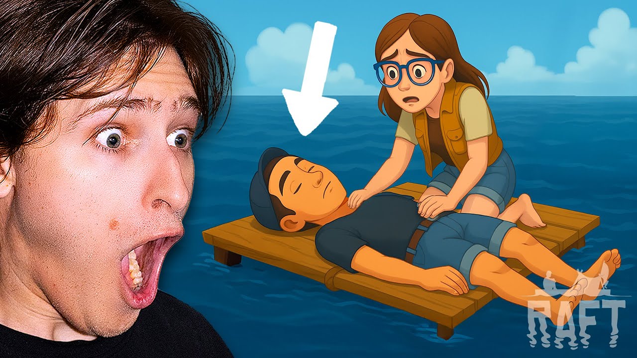I SHOULDN'T HAVE LEFT THE RAFT... | RAFT EP 2 - YouTube