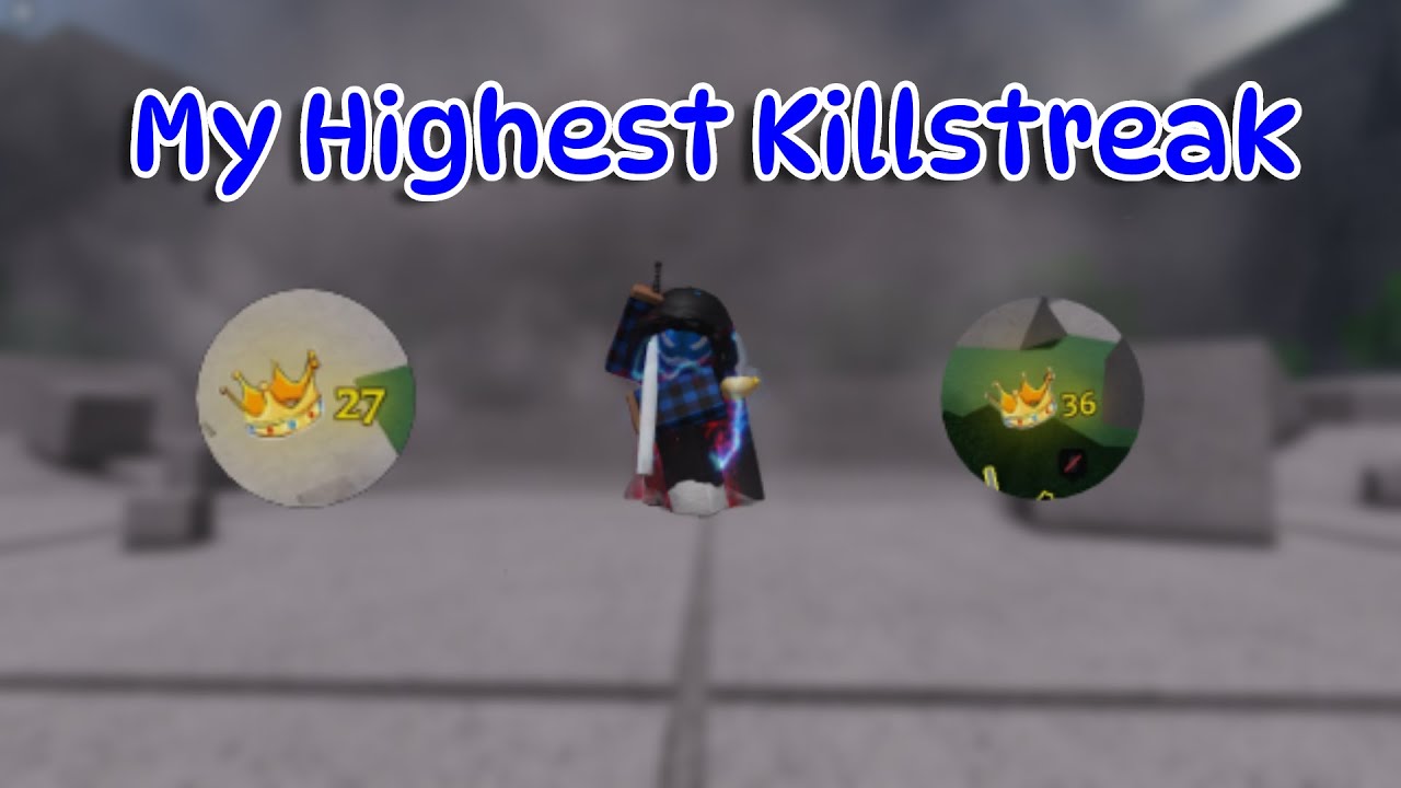 My HIGHEST KILLSTREAK On The Strongest Battlegrounds - YouTube