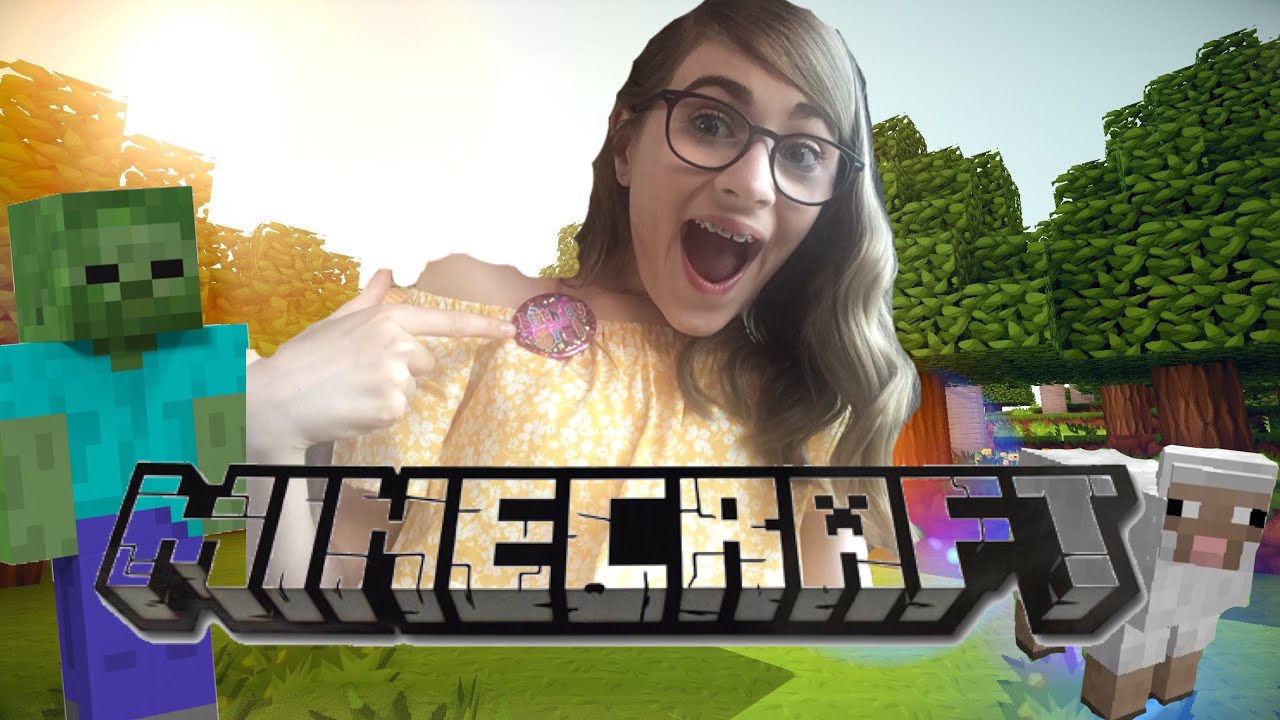 MY FIRST TIME PLAYING MINECRAFT!! *many jump scares! - YouTube