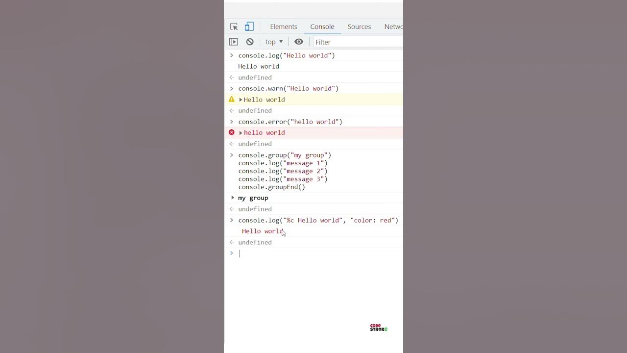 Mastering the JavaScript Console: Tips and Tricks for Developers - YouTube
