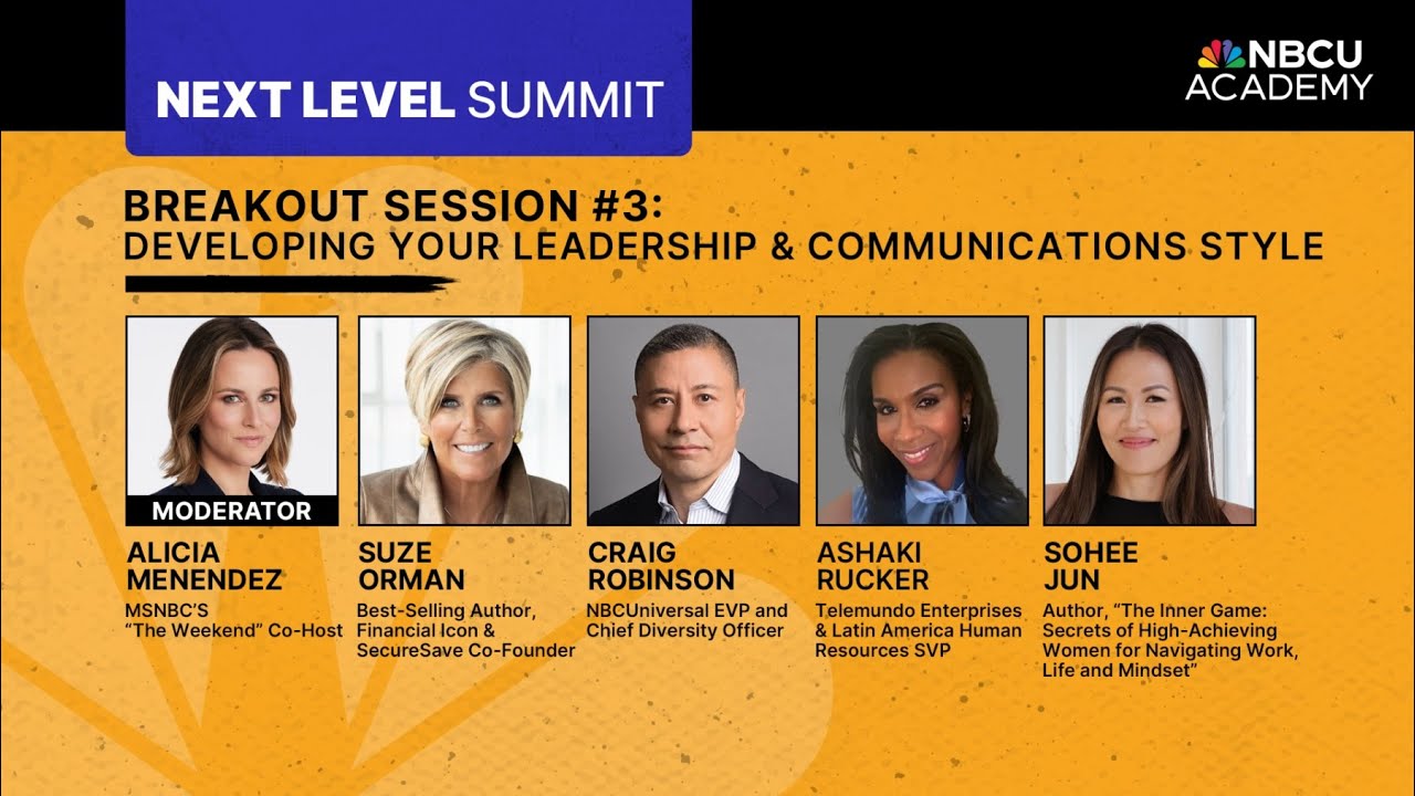 Developing Your Leadership & Communications Style - Next Level Summit ...