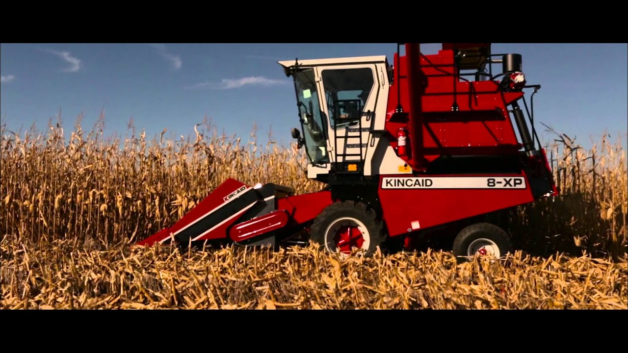 Kincaid Equipment 8XP Plot Combine - YouTube