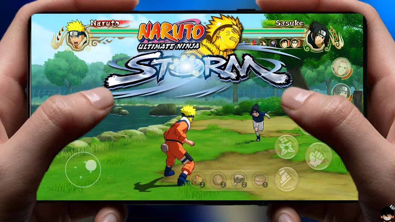 SAIUU NARUTO ULTIMATE NINJA STORM MOBILE OFICIAL FINALMENTE - YouTube