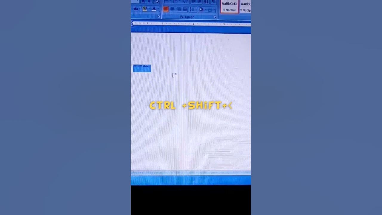 How To Increase And Decrease Font Size In Ms Word computershorts how-to-increase-and-decrease-font-size-in-ms-word-computershorts